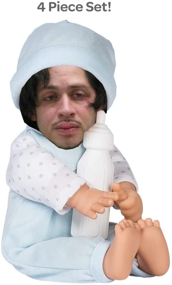 An ugly baby boy doll. - iFunny