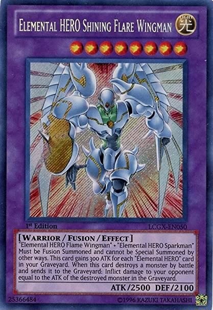 Ea HERO SHINING FLARE WINGMAN [WARRIOR FUSION EFFECT] 1 I "Elemental ...