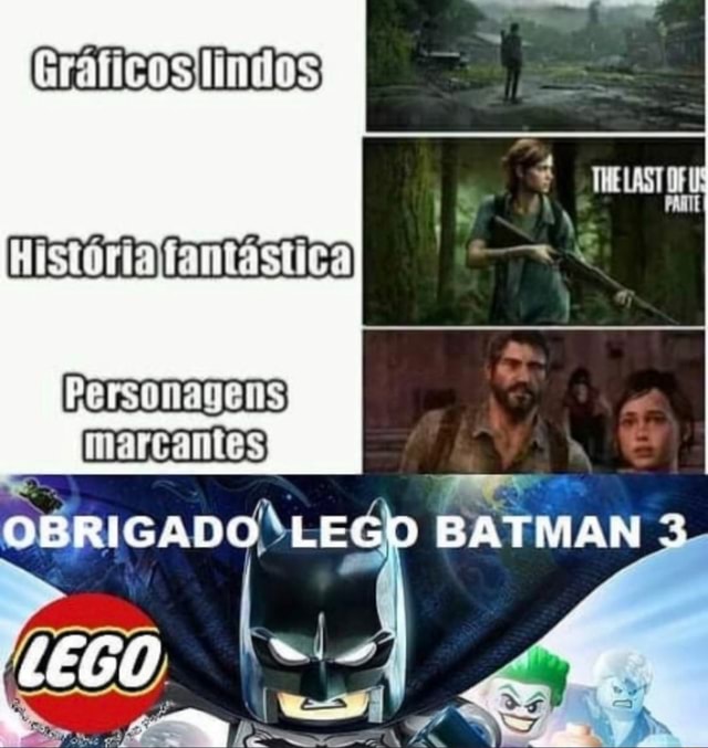 Gráficos lindos História fantástica OBRIGADO LEGO BATMAN es LEGO - iFunny