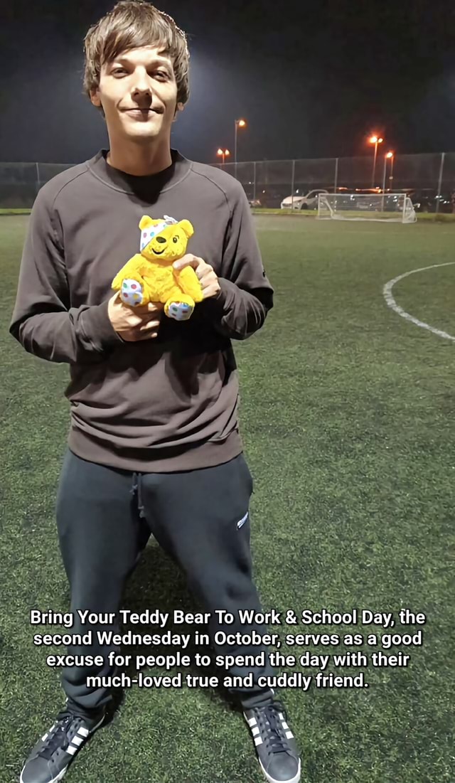 Bring Your Teddy Bear To Work & School Day, the second Wednesday in ...