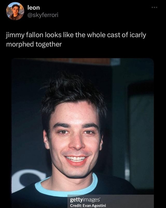 Why he kinda…. 😏 - leon jimmy fallon looks like the whole cast of ...