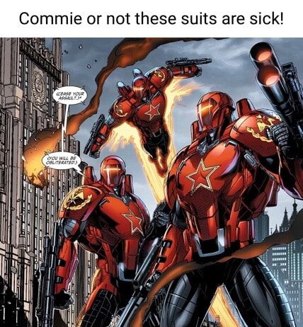 Commie or not these suits are sick! - iFunny