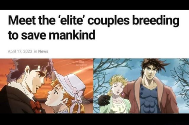 Meet the 'elite' couples breeding to save mankind - iFunny