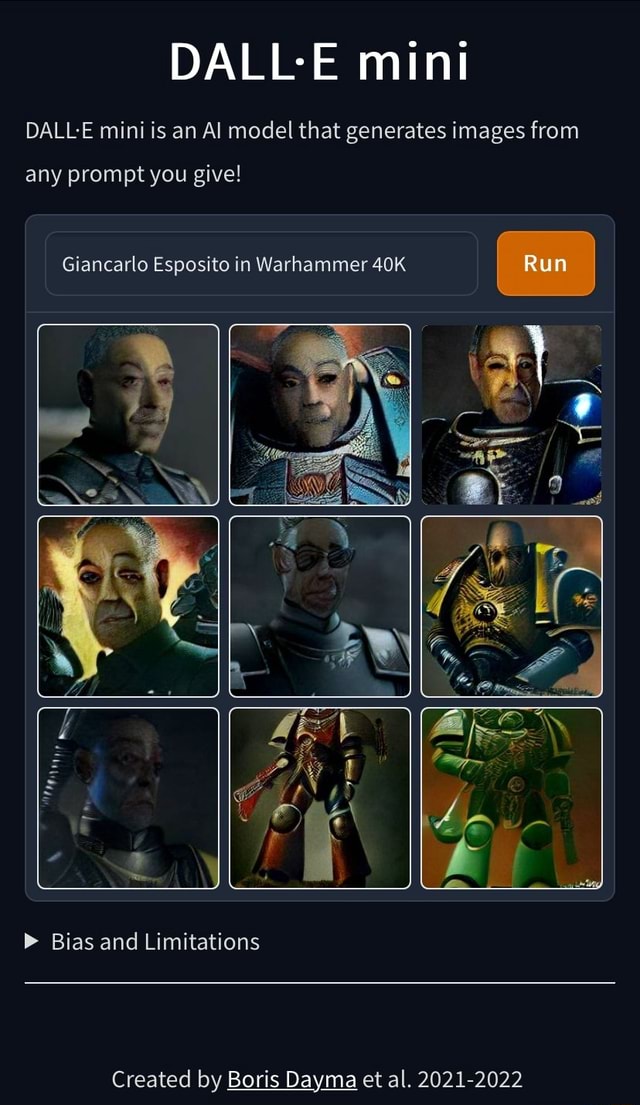 DALL-E mini DALLE mini is an Al model that generates images from Run ...