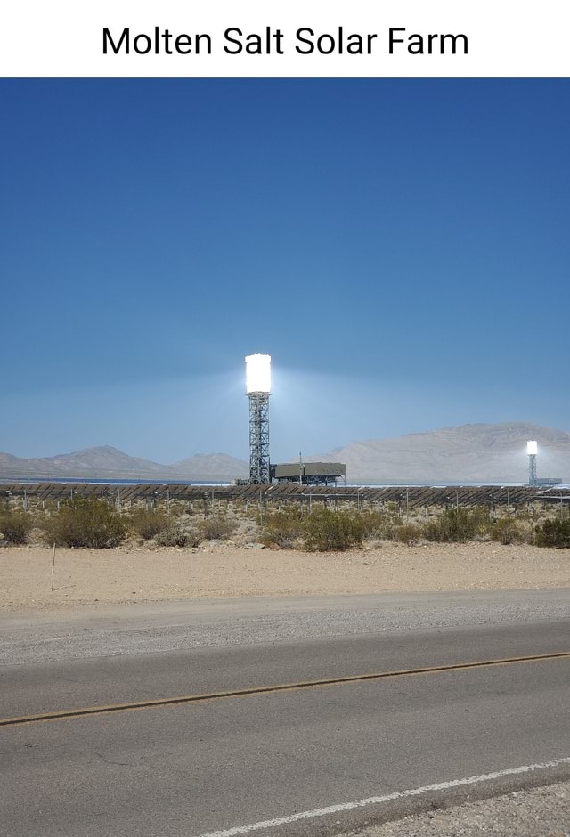 Molten Salt Solar Farm - iFunny