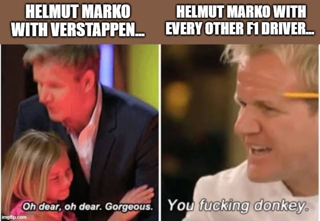 HELMUT MARKO HELMUT MARKO WITH WITH VERSTAPPEN. EVERY OTHER FI DRIVER ...