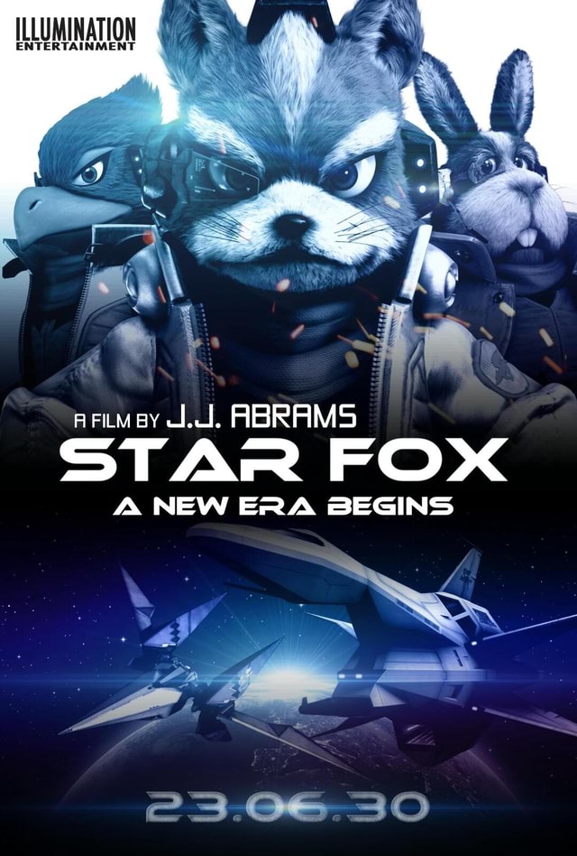 Star Fox Movie Poster (Final Version) #starfox #nintendo #startrek # ...