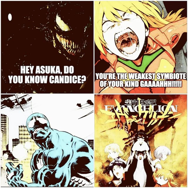 YOU ASUKA, DICE YOU'RE. THE WEAKEST SYMBIOTE OF. YOUR KIND GAAAAHHHI ...
