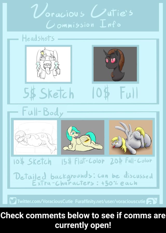 Check comments below to see if comms are currently open! - Check ...