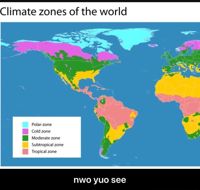 Climate zones of the world Polar-zone old zone Moderate zone ...