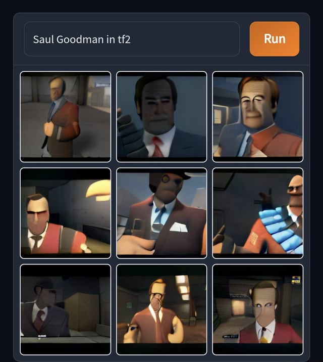 Saul Goodman in Run - iFunny