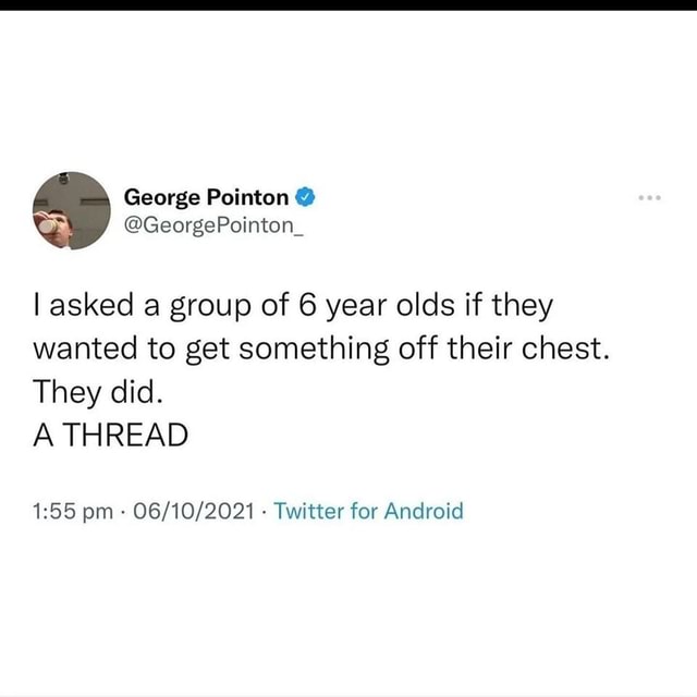 Vent thread. Feel free to vent in comments - George Pointon @ I asked a ...