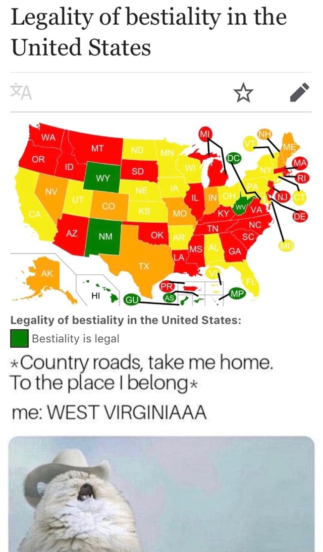 Legality of bestiality in the United States Legality of bestiality in ...