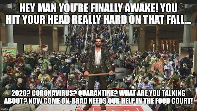 HEY MAN YOU'RE FINALLY AWAKE! YOU HIT YOUR HEAD REALLY HARD ON THAT ...