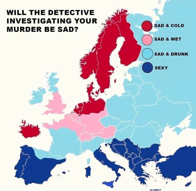 A far more accurate map - WILL THE DETECTIVE INVESTIGATING YOUR MURDER ...
