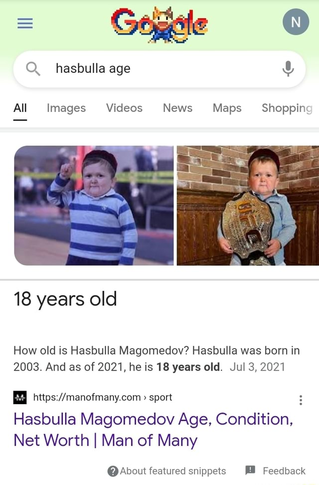 = Gefidle Q_hasbulla age All Images Videos News Maps Shopping 18 years ...