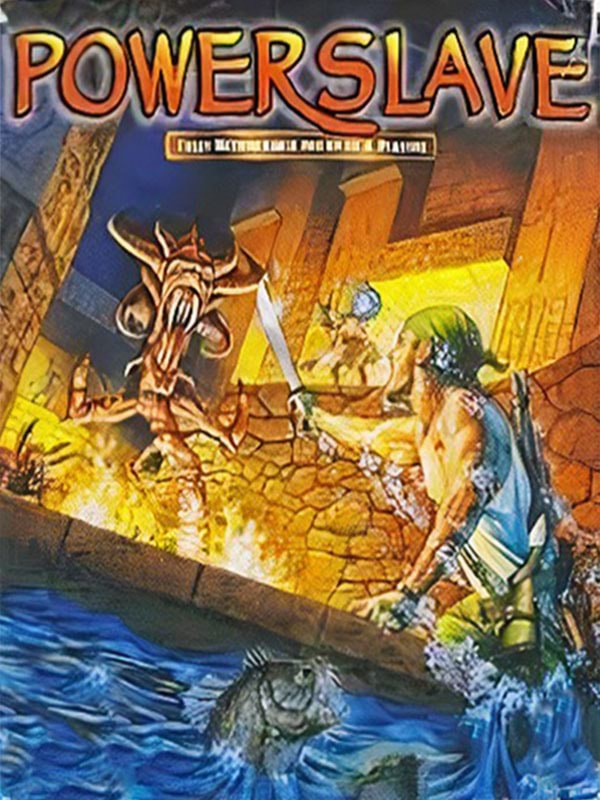 Powerslave Box Art (Upscaled, Removed ratings and other logos) - iFunny
