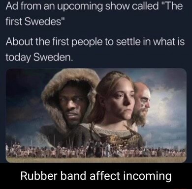 Ad from an upcoming show called "The first Swedes" About the first ...