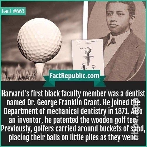 Fact Harvard's first black faculty member was a dentist named Dr ...