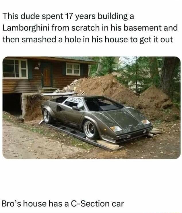 This dude spent 17 years building a Lamborghini from scratch in his ...