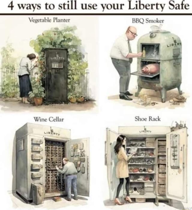 4 ways to still use your Liberty Sate Vegetable Planter BBQ Smoker Wine ...