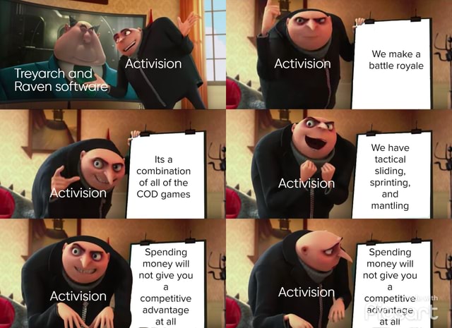 I like these cod memes - Activision Activision Treyarch and Raven & lts ...