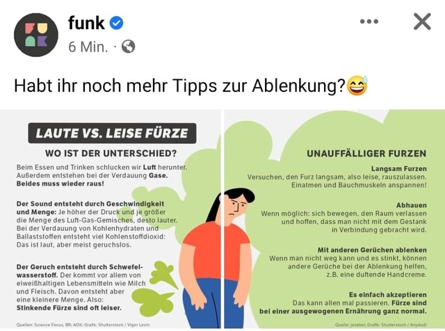 Habt ihr noch mehr Tipps zur Ablenkung?& funk Min. LAUTE VS. LEISE ...