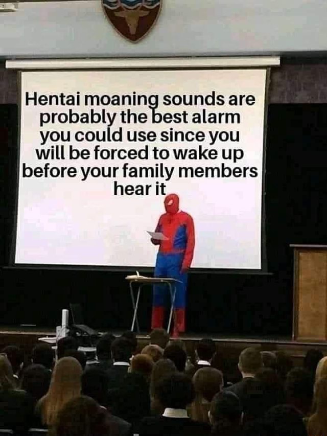 Hentai Moaning Sounds Are Probably The Best Alarm Ii You Could Use