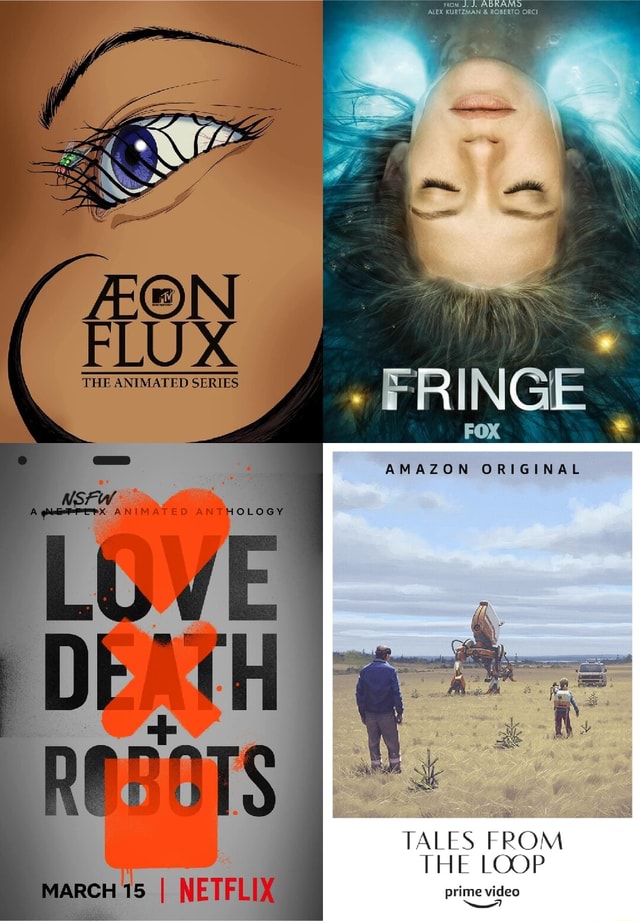 FLUX THE ANIMATED SERIES ALEX KURTZMAN ROBERTO ORCI FRINGE FOX AMAZON ...