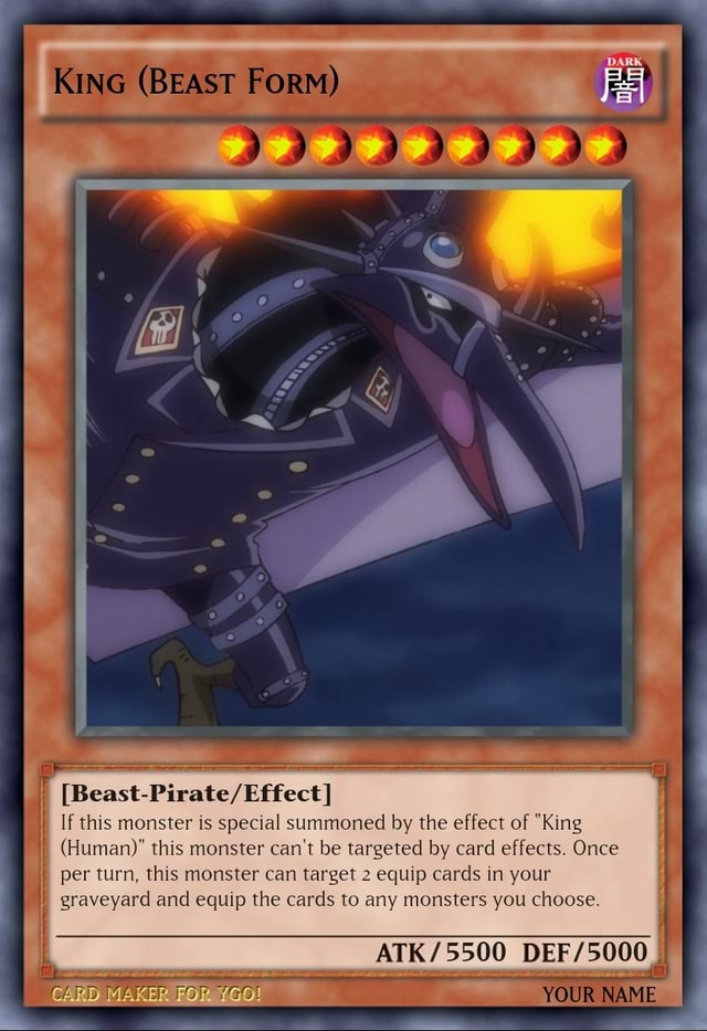 DARK Kine (Beast Form) If this monster is special summoned by the ...