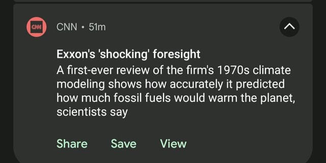 CNN Sim za Exxon's 'shocking' foresight A first-ever review of the firm ...