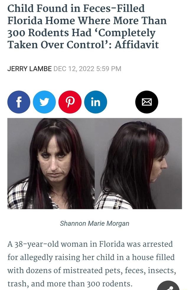 Child Found in Feces-Filled Florida Home Where More Than 300 Rodents ...