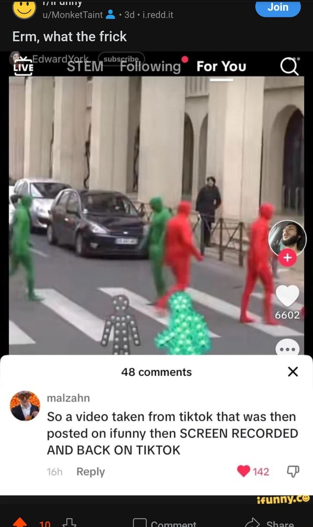 Erm, what the frick Join five STEM Following For You Q 6602 48 comments ...