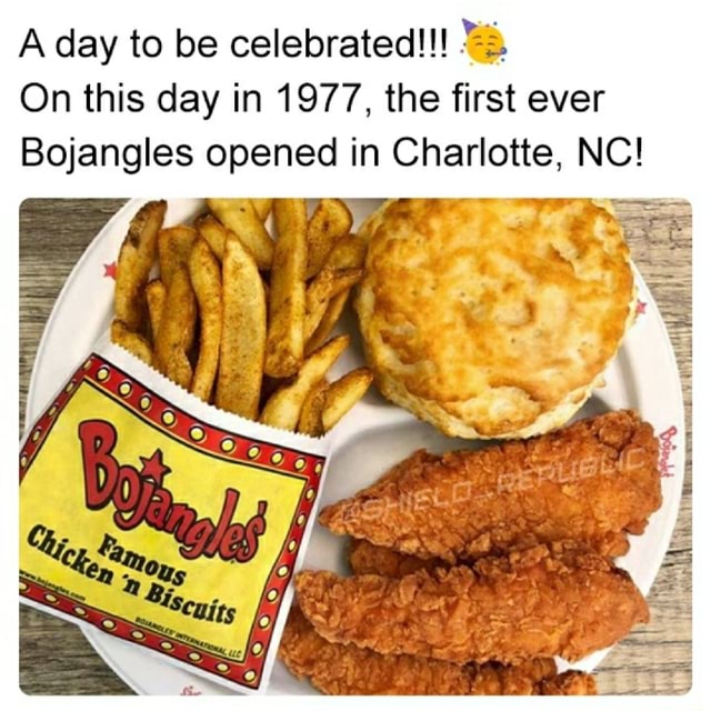 A day to be celebrated!!! On this day in 1977, the first ever Bojangles ...