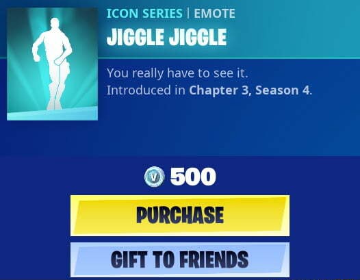 ICON SERIES I EMOTE JIGGLE JIGGLE You really have to see it. Introduced ...