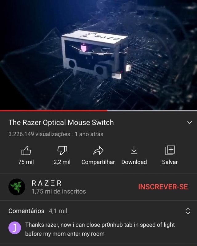 The Razer Optical Mouse Switch 3.226.149 visualizações 1 ano atrás 75 ...