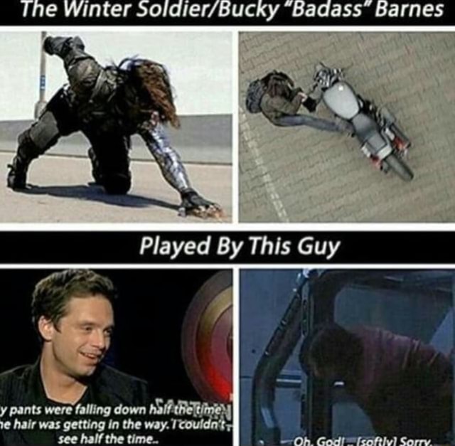 The Winter Soldier/Bucky 'Badass' Barnes - iFunny