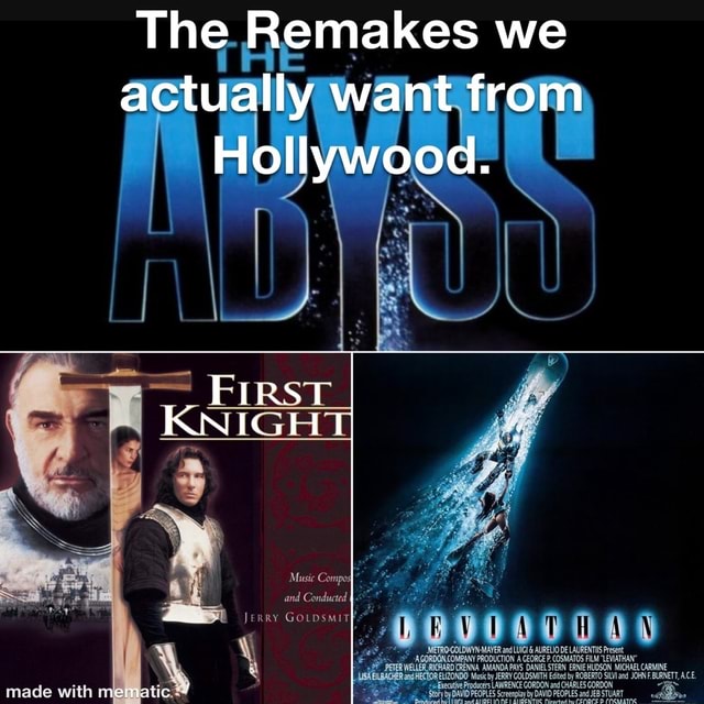 The Remakes we actually want from Hollywood. FIRST Music Compos and ...