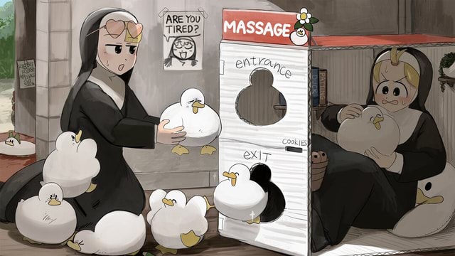 The Duck Nuns are now running their own Spa ! - iFunny