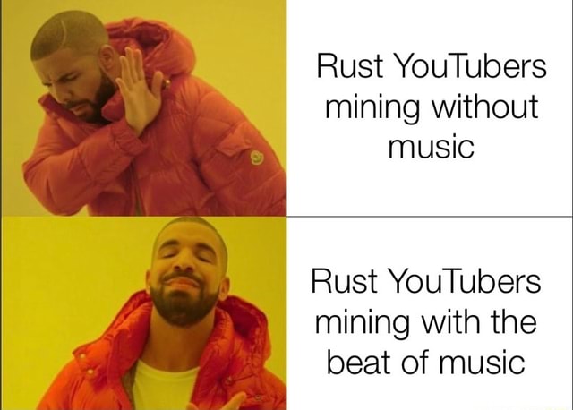 Rust YouTubers mining without music & Rust YouTubers mining With the ...