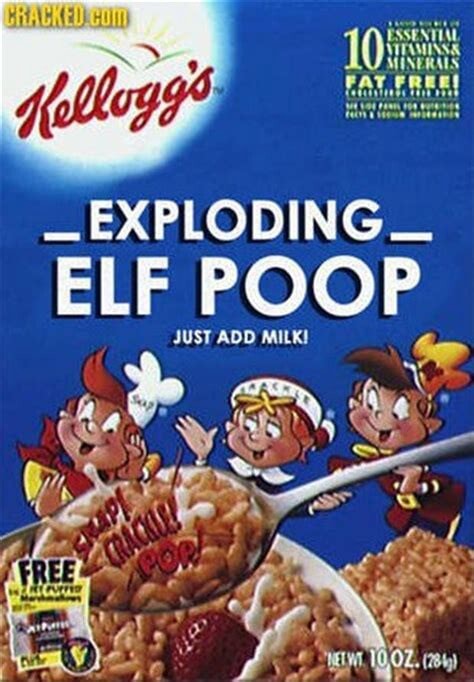 ESSENTIAL -EXPLODING- ELF POOP JUST ADD MILK! - America’s best pics and ...