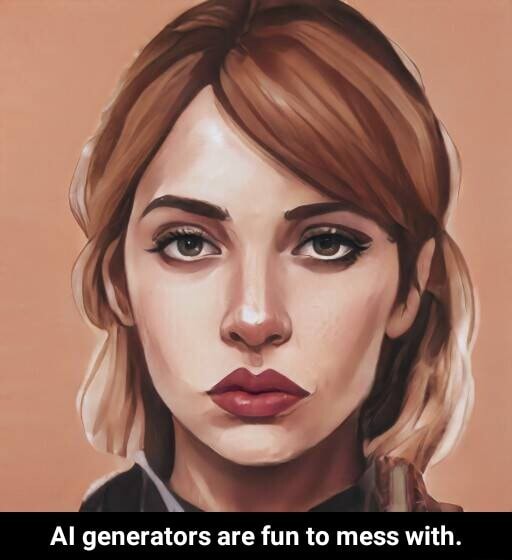 Al generators are fun to mess with. - AI generators are fun to mess ...