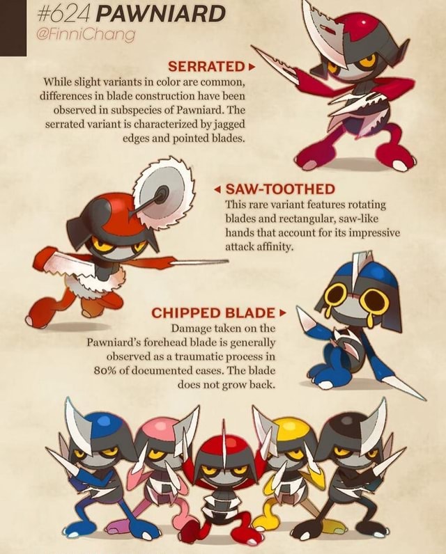 #024 PAWNIARD SERRATED While slight variants in color are common ...