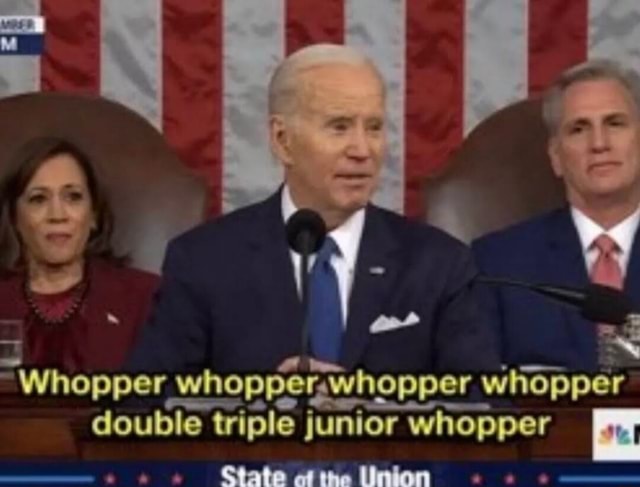 VA Whopper whopper whopper whopper double triple junior whopper - iFunny