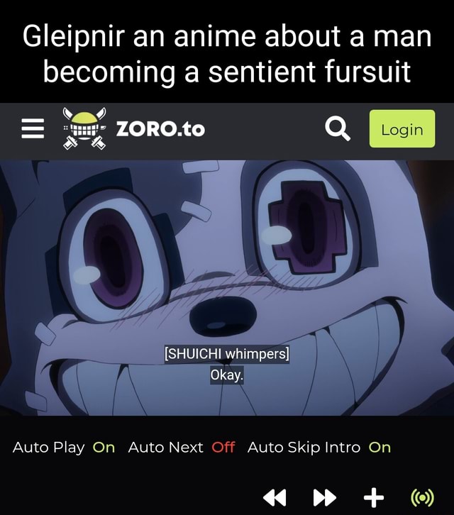 Gleipnir an anime about a man becoming a sentient fursuit ZORO.to ...
