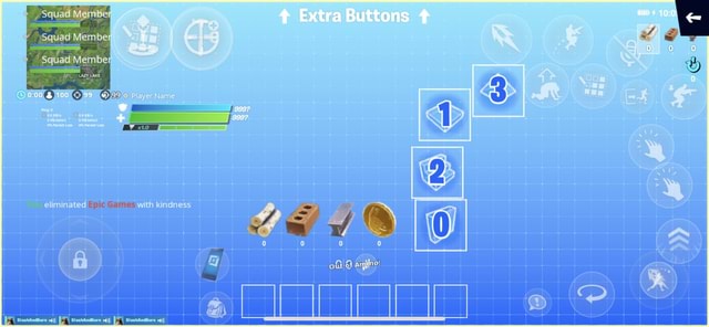 Fortnite HUD Layout - iFunny