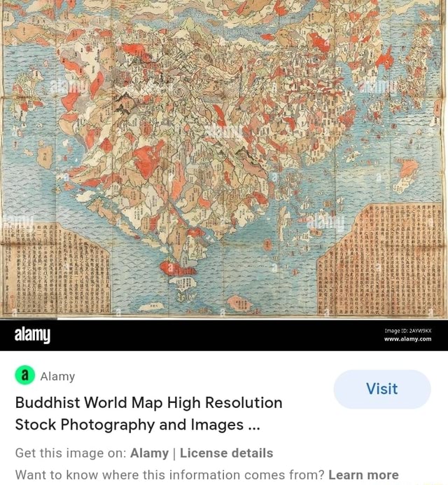 Visit alamy Alamy Buddhist World Map High Resolution Stock Photography ...