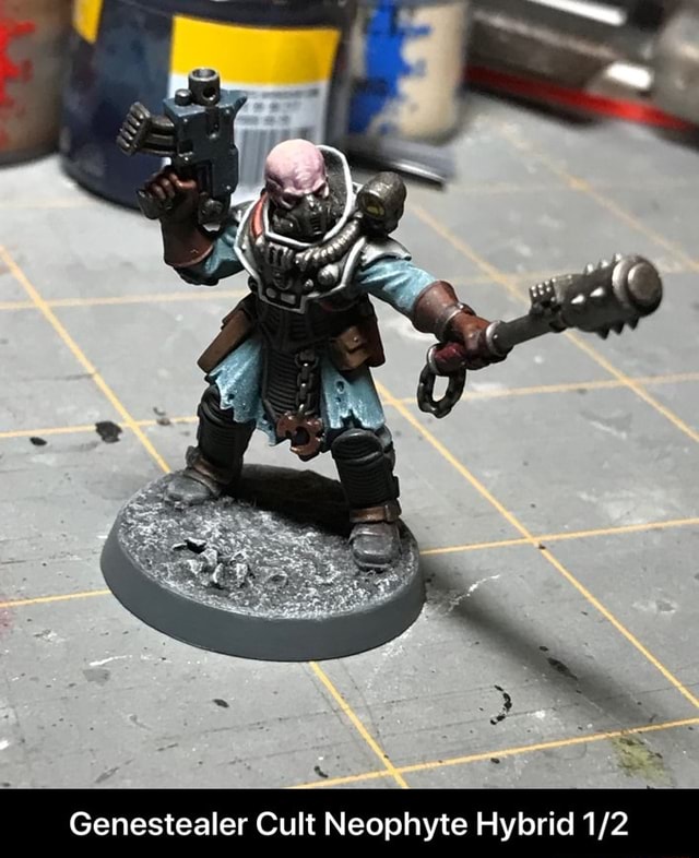 Genestealer Cult Neophyte Hybrid 1/2 - Genestealer Cult Neophyte Hybrid ...