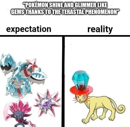 POKEMON SHINE AND GLIMMER LIKE (GEMS THANKS TO THE TERASTAL PHENOMENON ...
