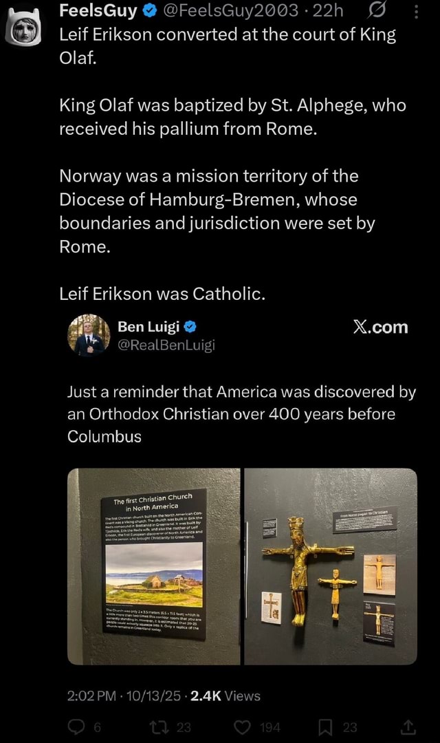 FeelsGuy @ @FeelsGuy2003-22h Leif Erikson converted at the court of ...